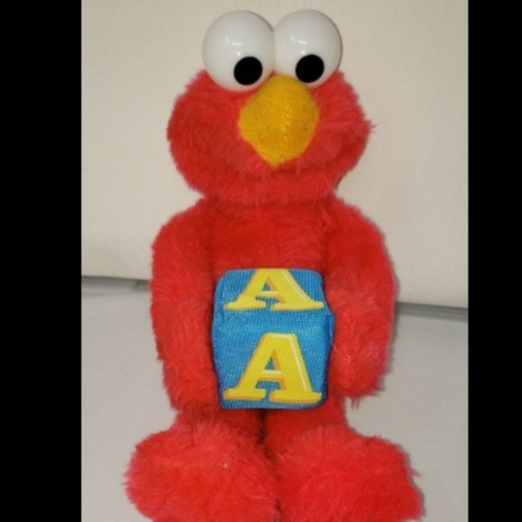Sesame Street | Toys | Stuffed Elmo Plush Sesame Street Toy Learning ...